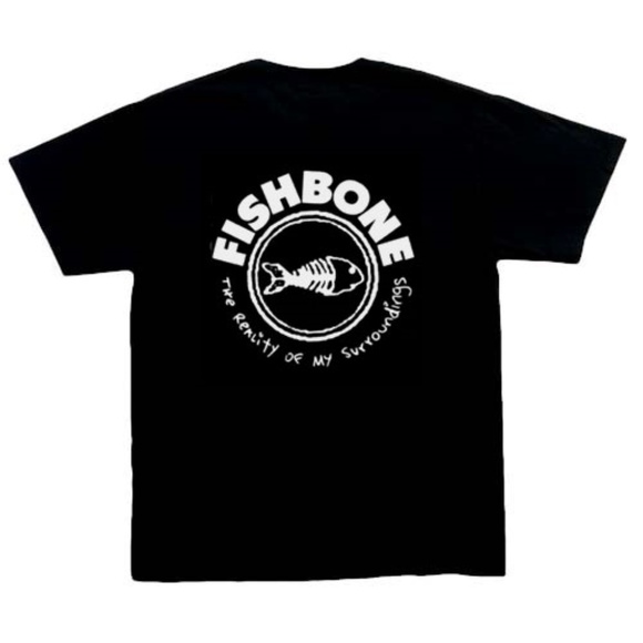 Fishbone | Shirts | Fishbone Fish Is Black Tshirt | Poshmark